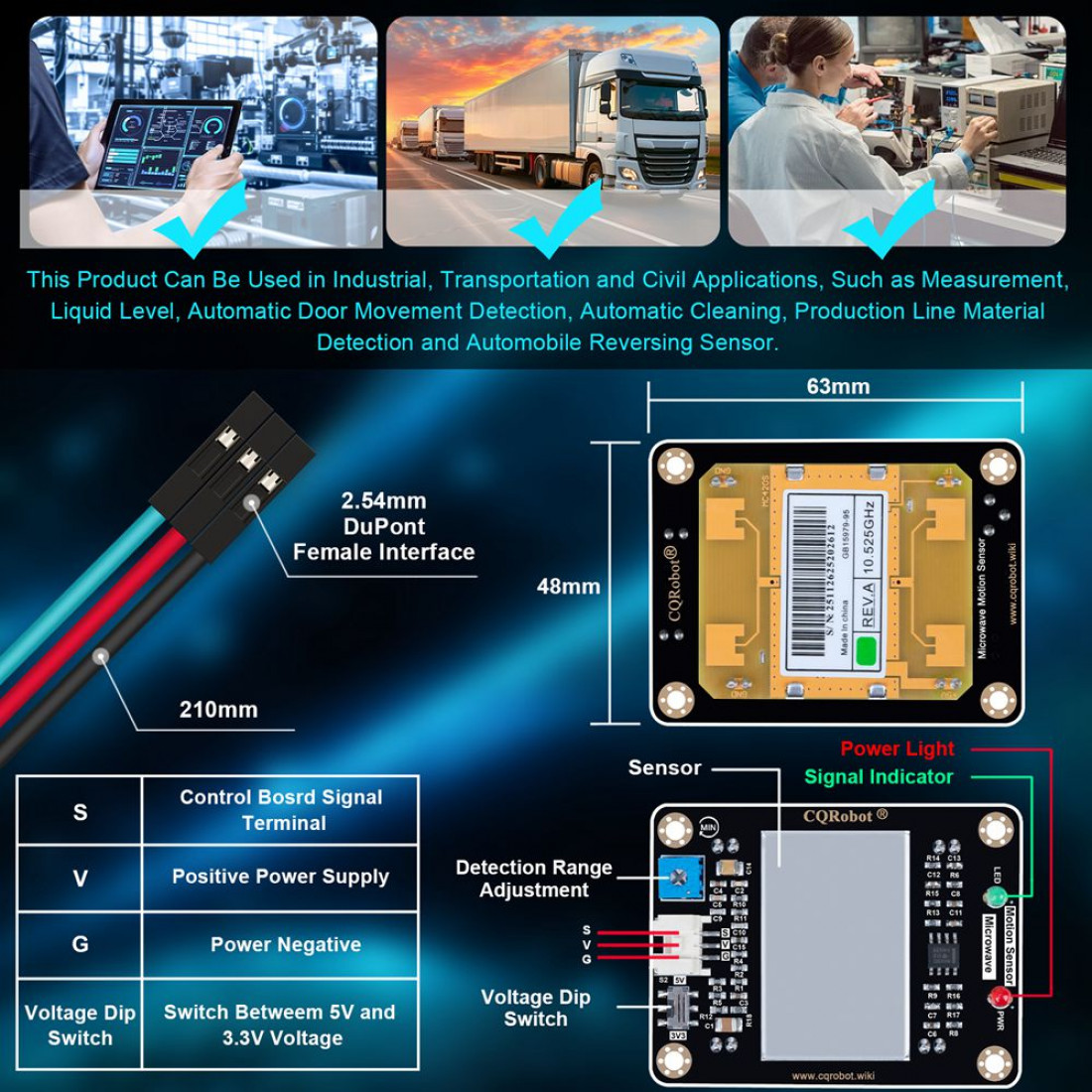 Microwave Motion Sensor