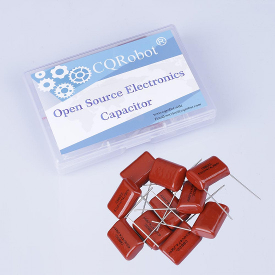 CQRobot CBB22 Film Capacitor , 630V, 474J, 10 Pcs.