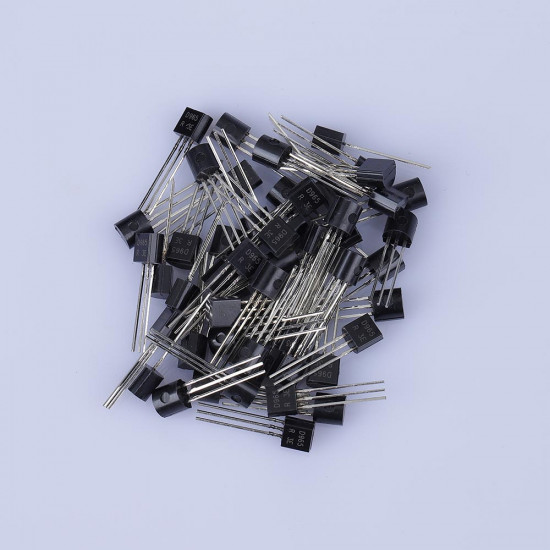 CQRobot Triode Transistor D965, 5A/20V/1W, TO-92 Package, 50 Pcs.