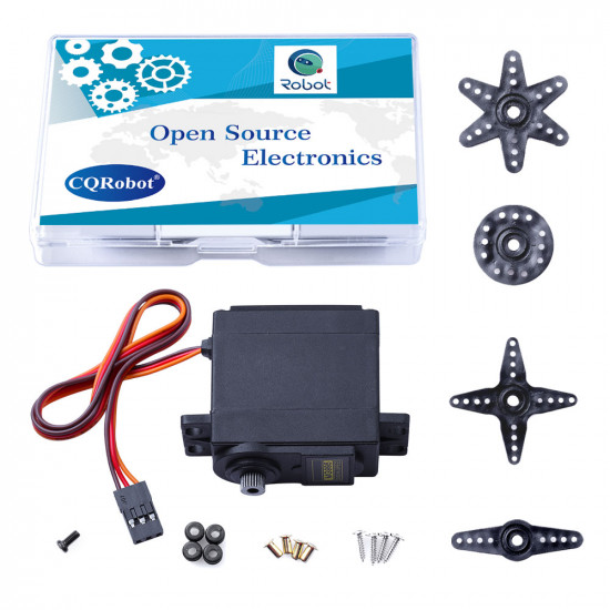 MG995 Biped Robot / Manipulator / Remote Control Car Metal Copper Gear ...